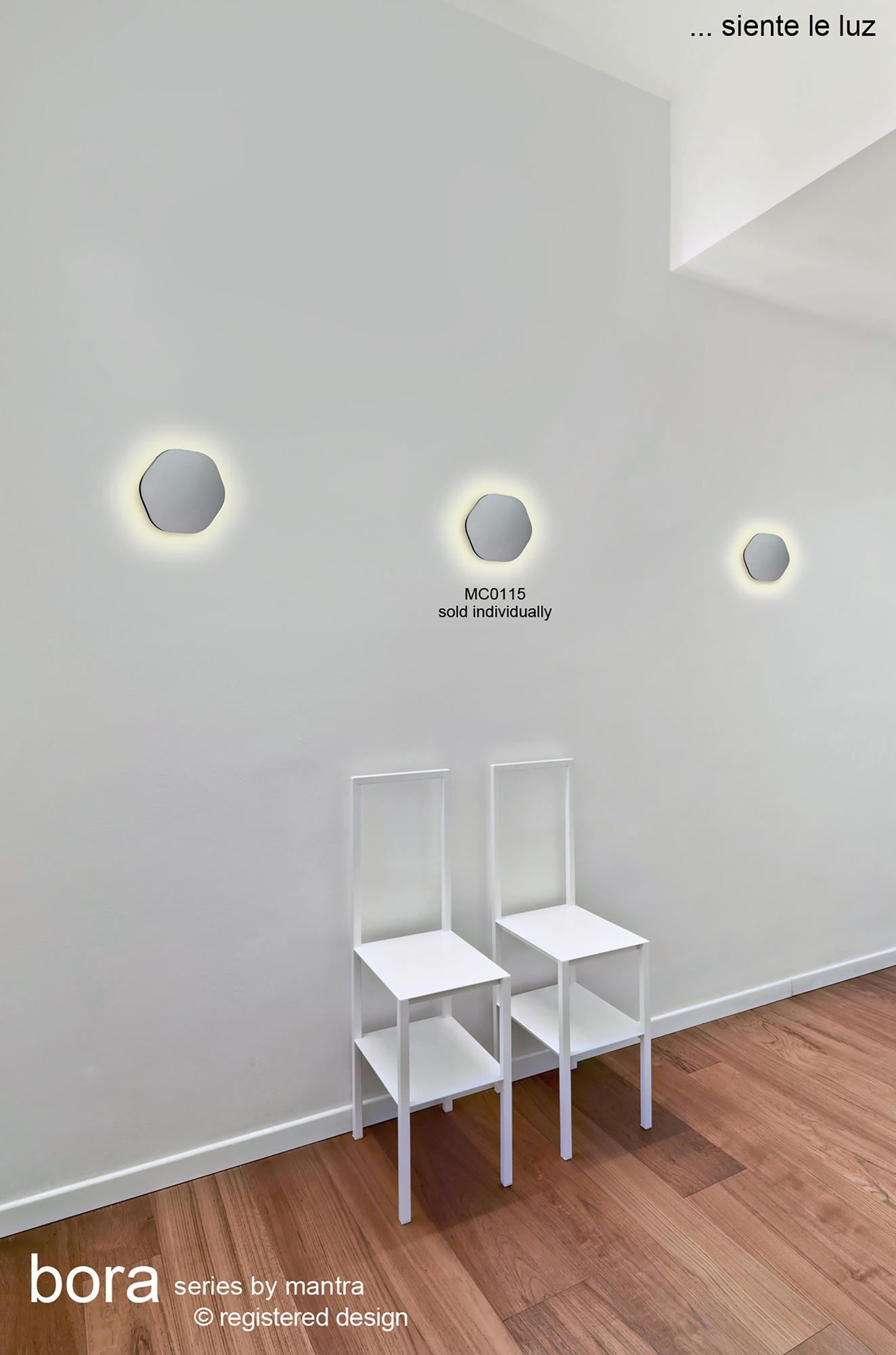 M6536 Bora Mantra Fusion Bora Wall Lamp 9.6W LED - Inspired Lighting Ltd.