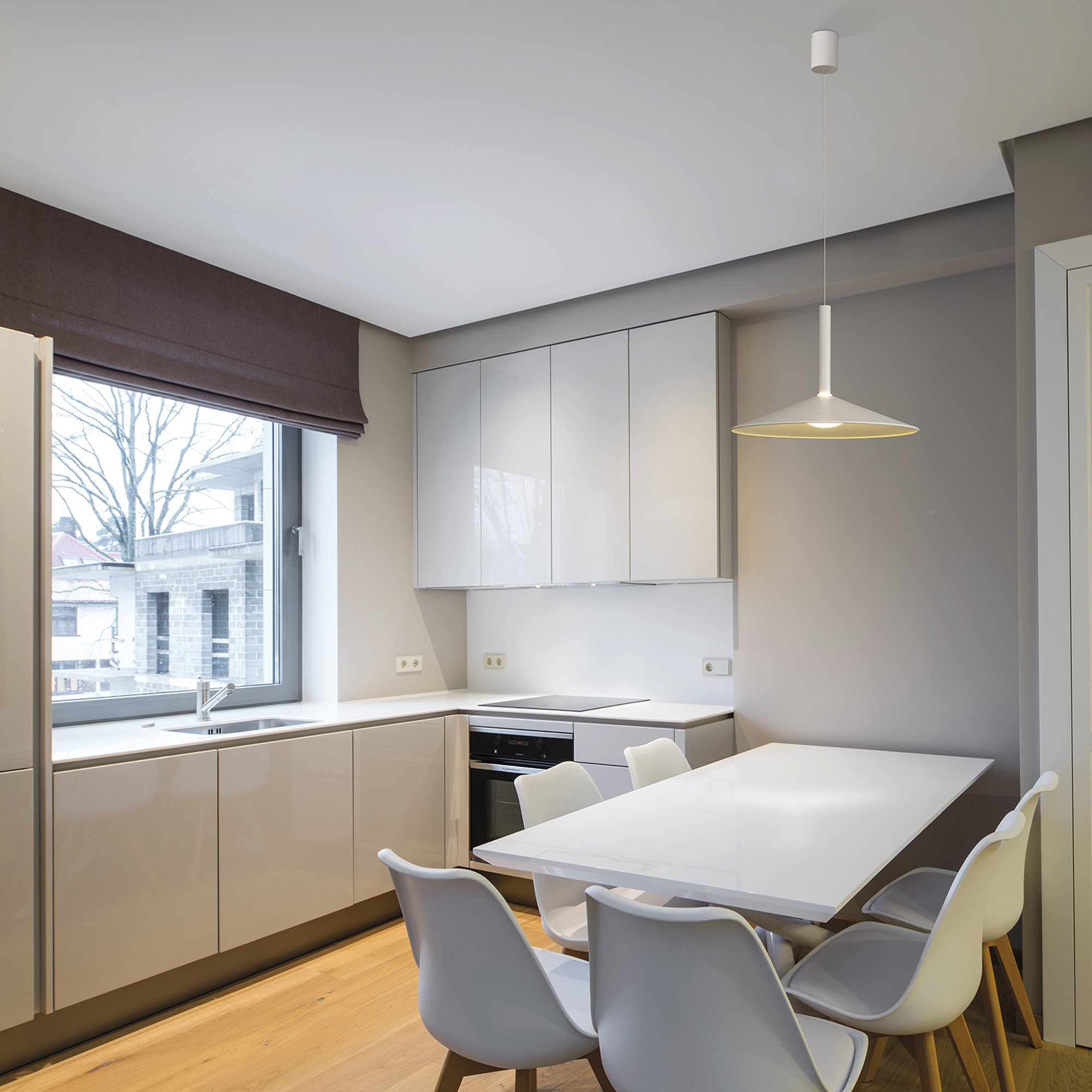 M7894 Calice Mantra Calice 32cm Rise And Fall Pendant 9W LED 3000K ...