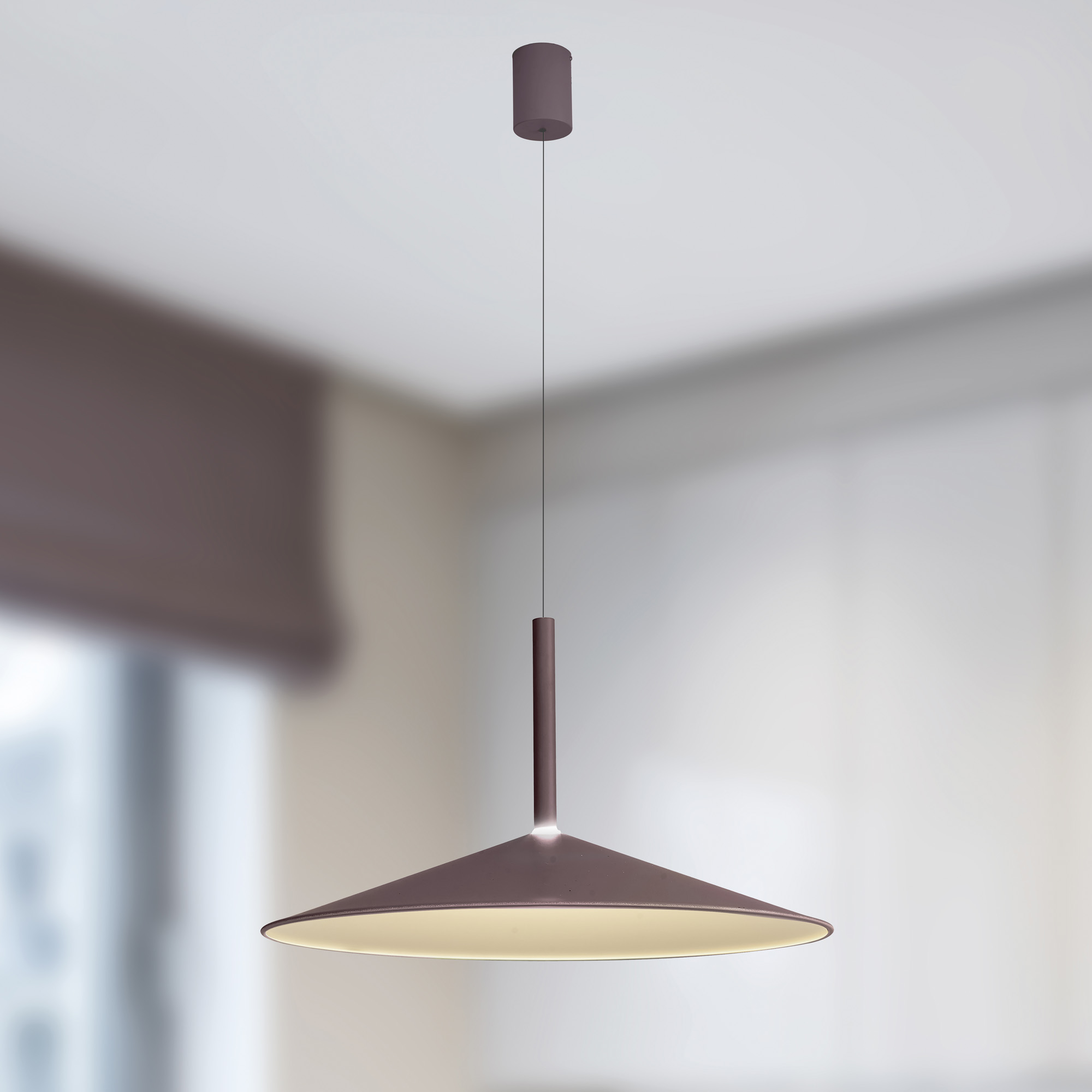 M7894 Calice Mantra Calice 32cm Rise And Fall Pendant 9W LED 3000K ...