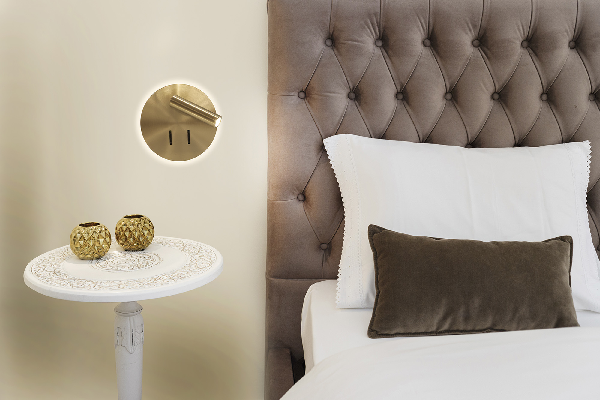 M7825 Cayman Mantra Fusion Cayman Square Wall + Reading Light 6W + 3W ...