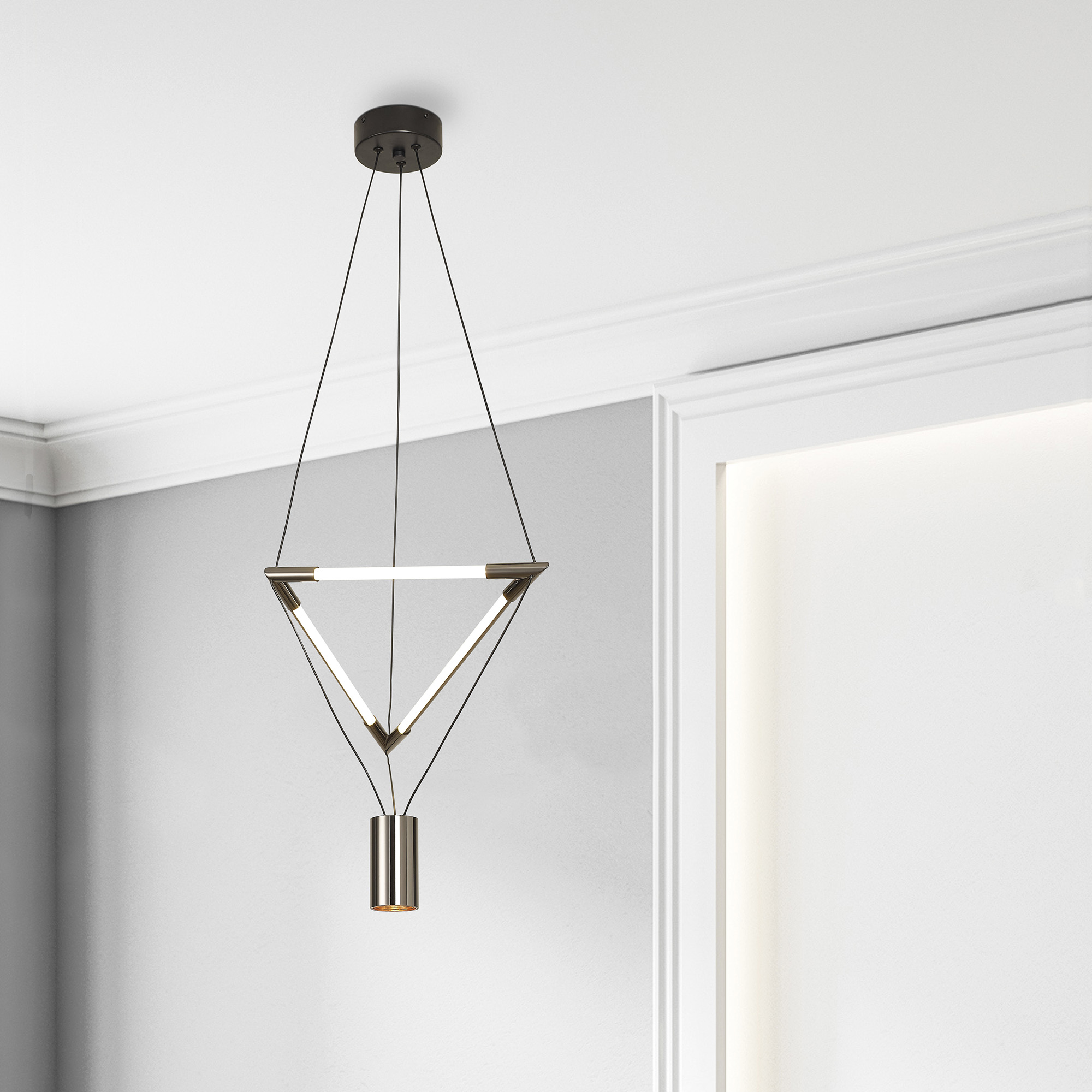 M8531 Electra Mantra Electra 7W + 25W LED Pendant - Inspired Lighting Ltd.