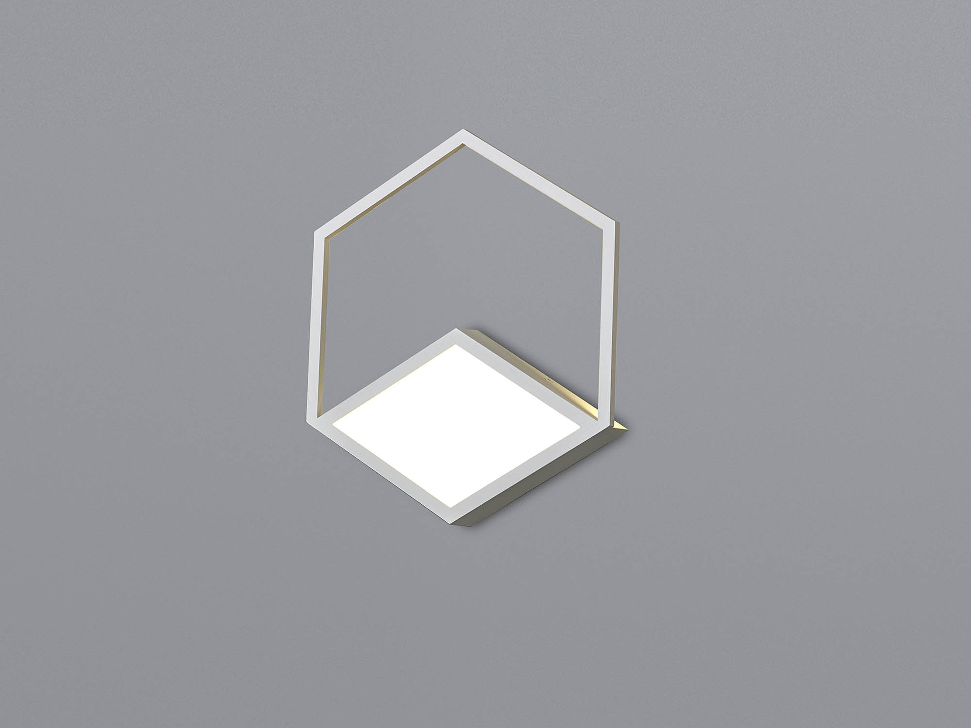 M7590 Kubick Mantra Fusion Kubick Ceiling/Wall Light 24W LED White ...