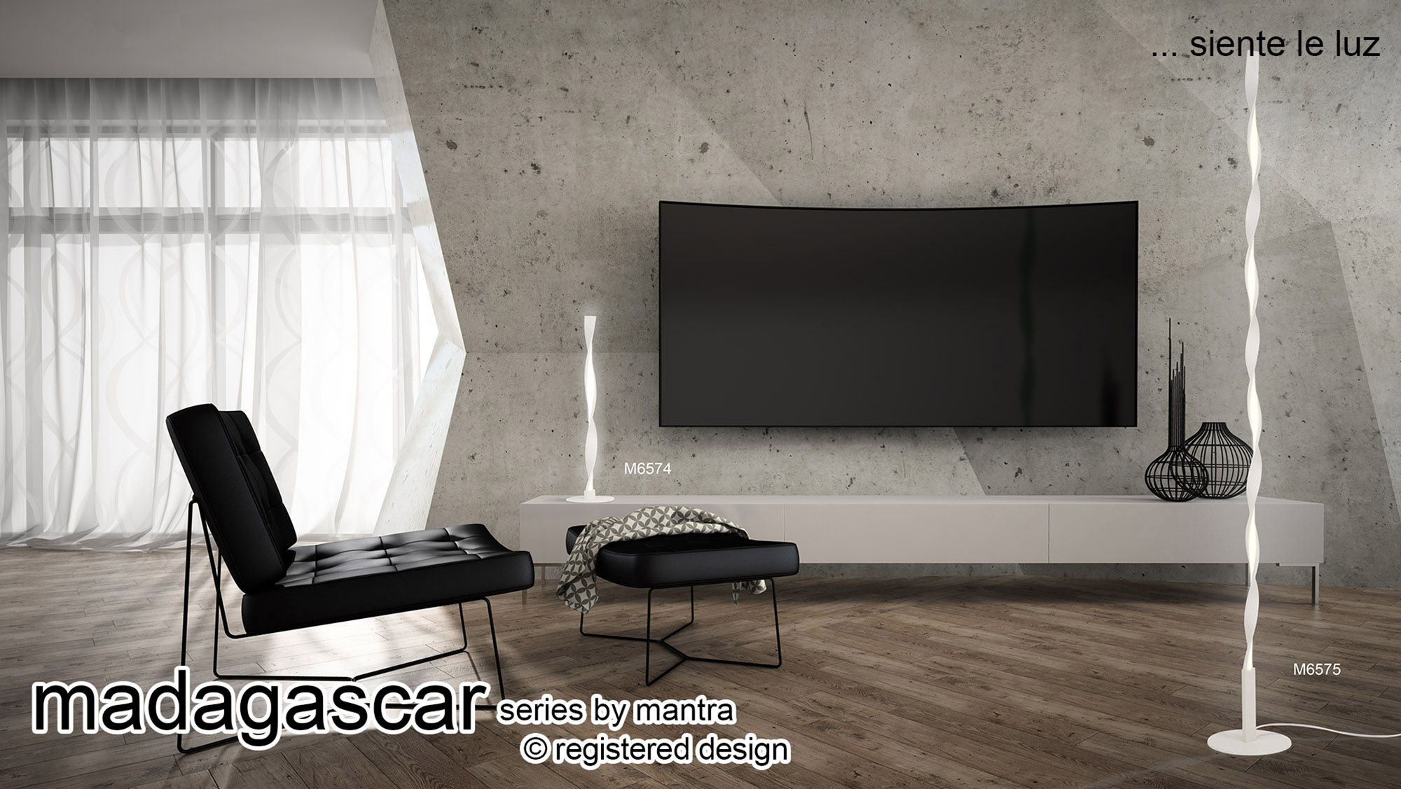 M6571 Madagascar Mantra Madagascar Pendant 36W LED - Inspired Lighting Ltd.