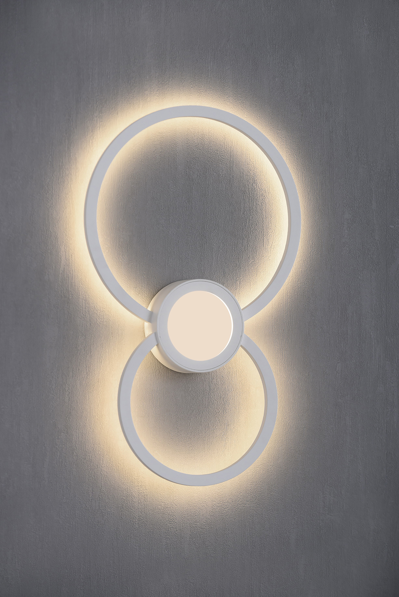 M6561 Mural White Mantra Fusion Mural Rectangular Flush Ceiling 48W LED ...