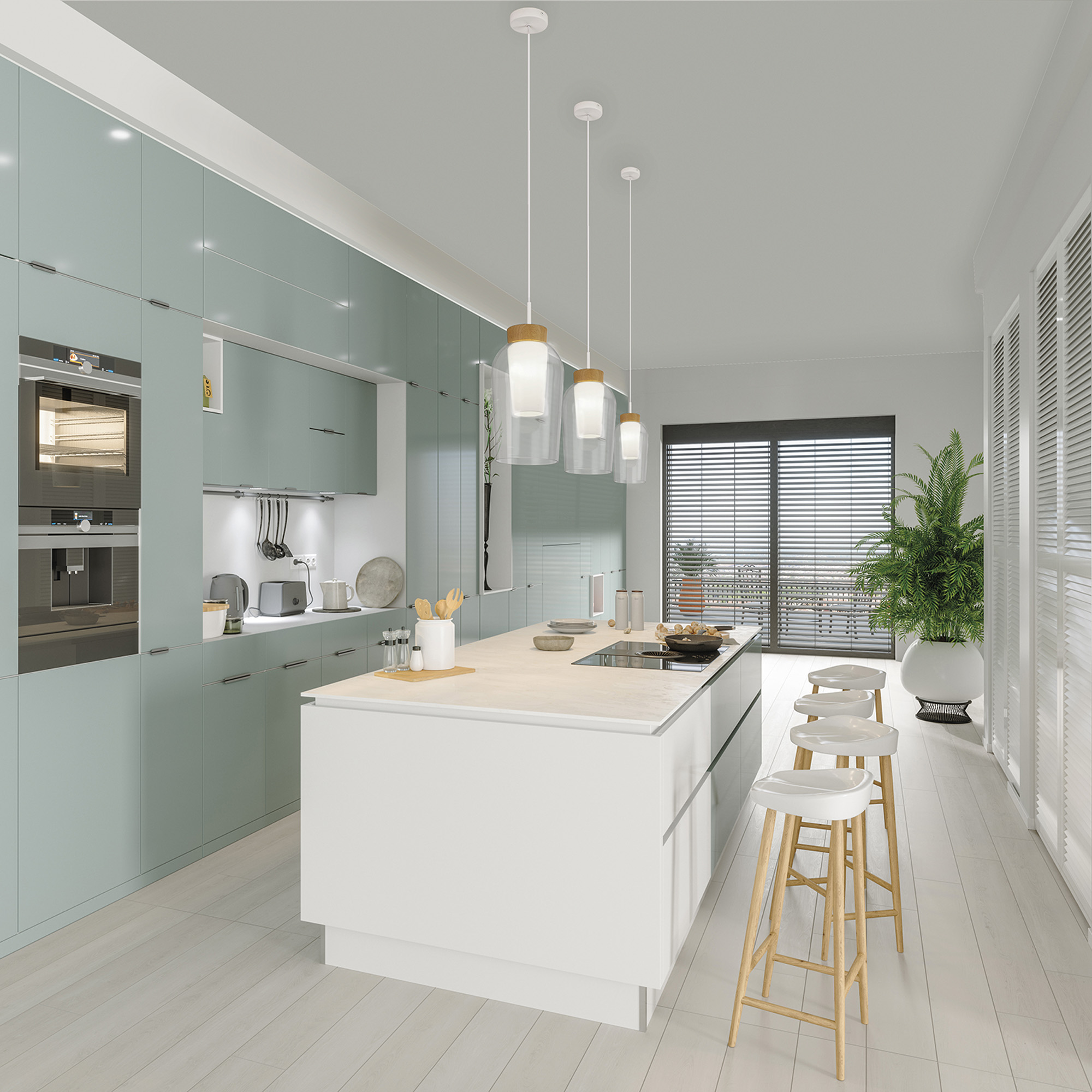 M8282 Nora White Mantra Nora Floor Lamp 1 Light E27 White/Wood ...