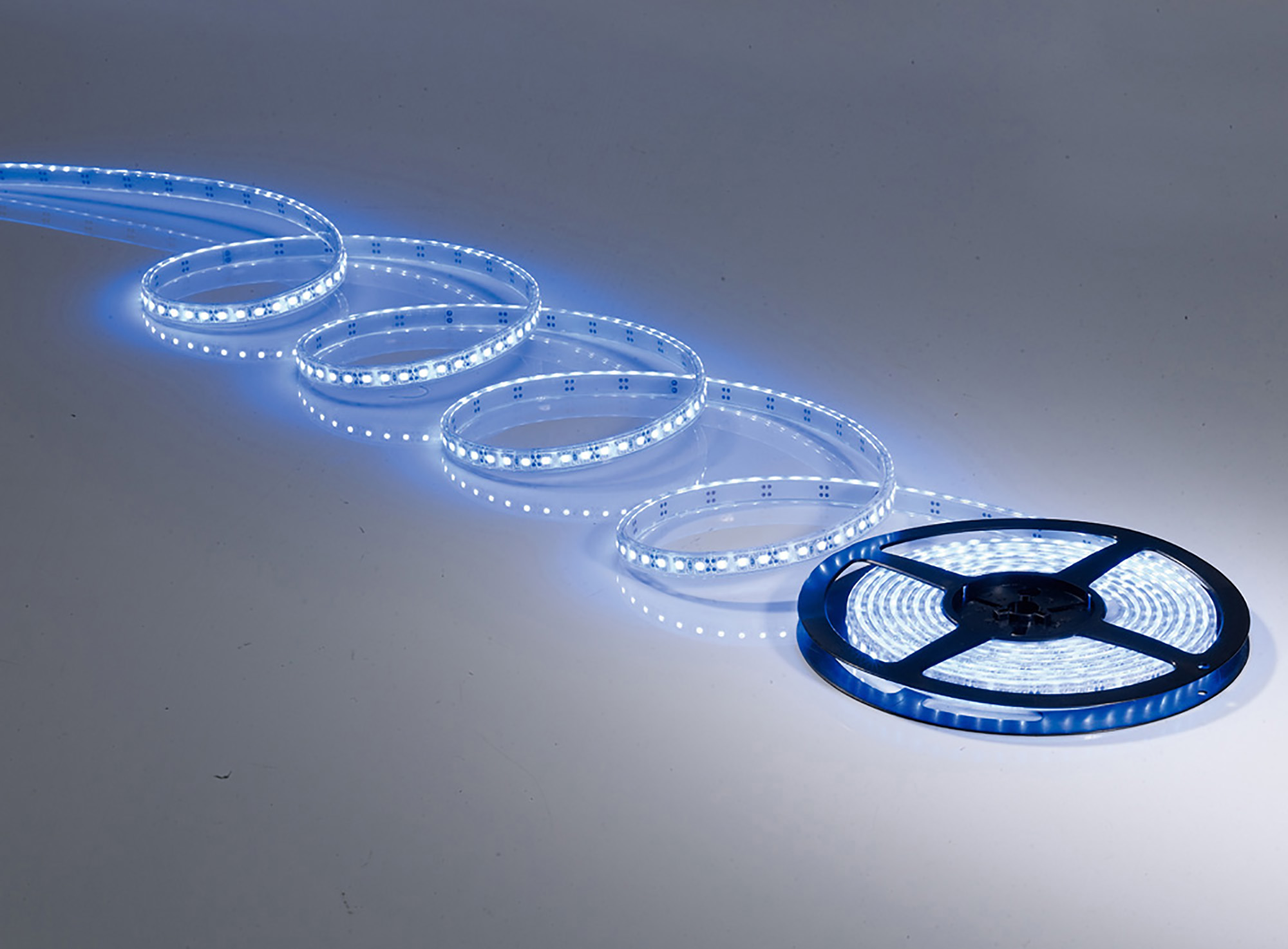 80030 LED IP65 Strips Techtouch LED Strip 5m Blue 9.6W/m IP65 ...