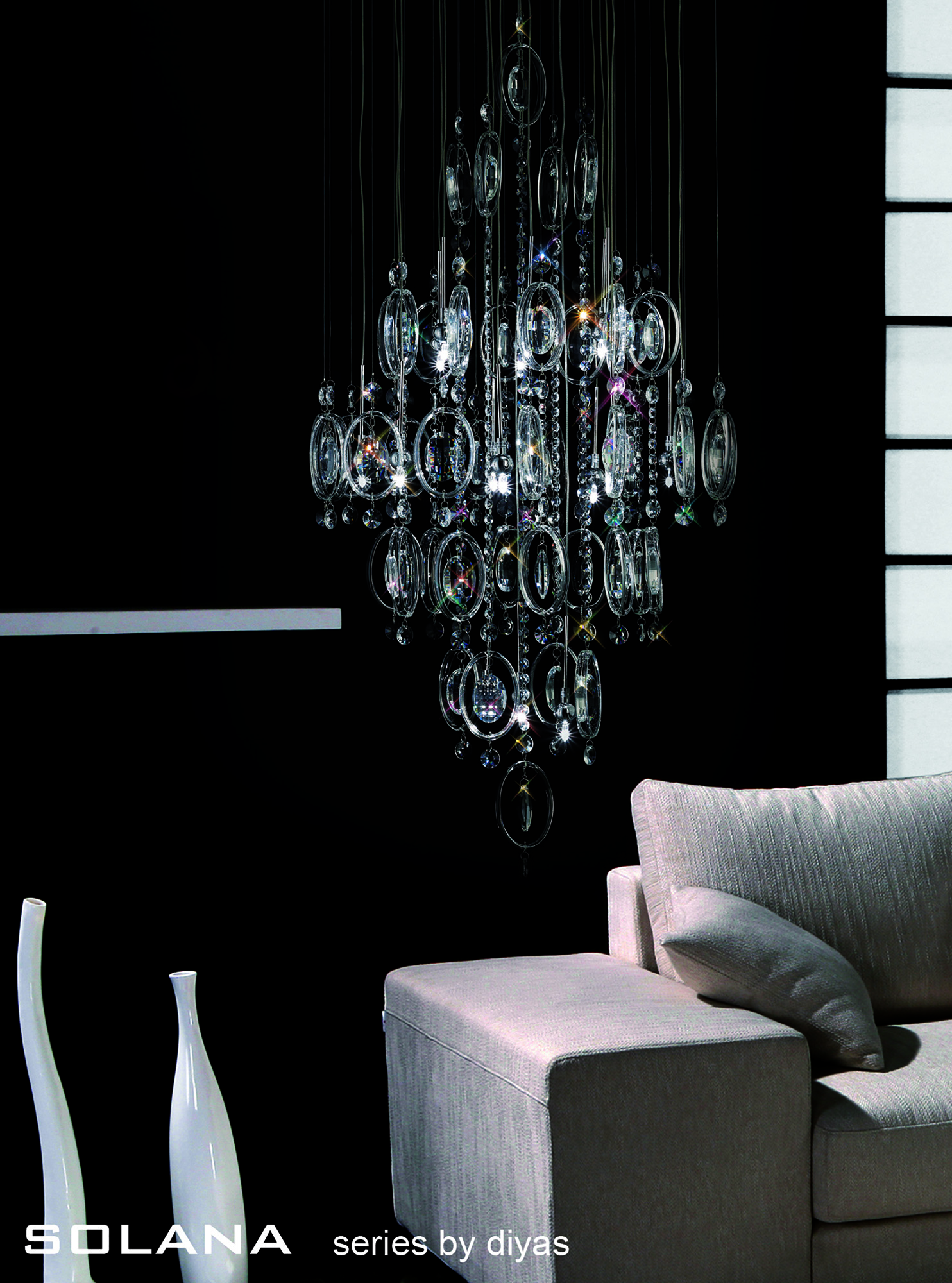 Crystal Ceiling Lights Flush Crystal Fittings LED Components - Inspired ...