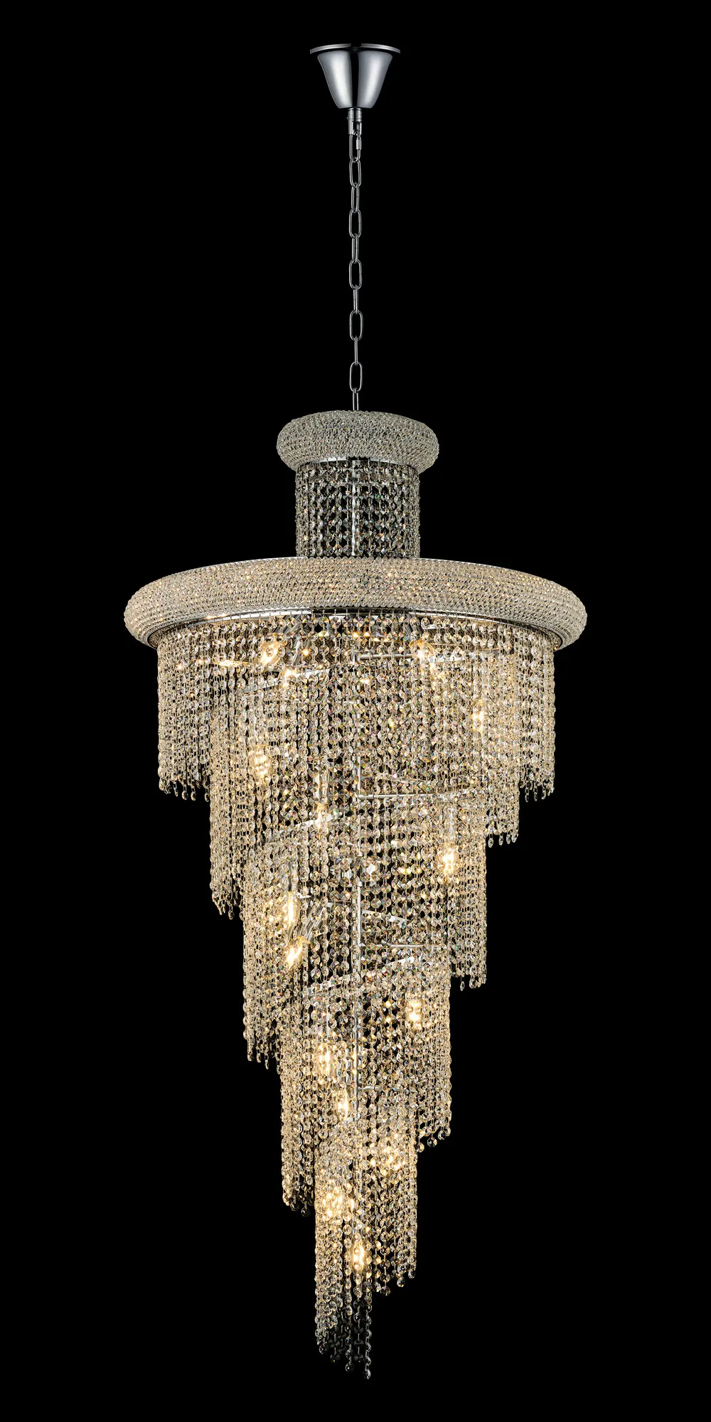 IL32965CH Alexandra Polished Chrome Diyas Alexandra 70cm Pendant 2 ...