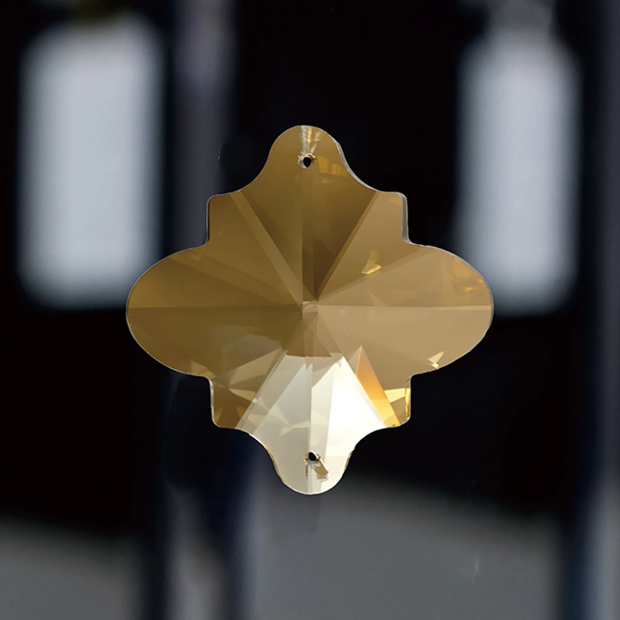 C70075 Crystal Droplet Diyas Crystal Rounded Star Without Ring 62mm ...