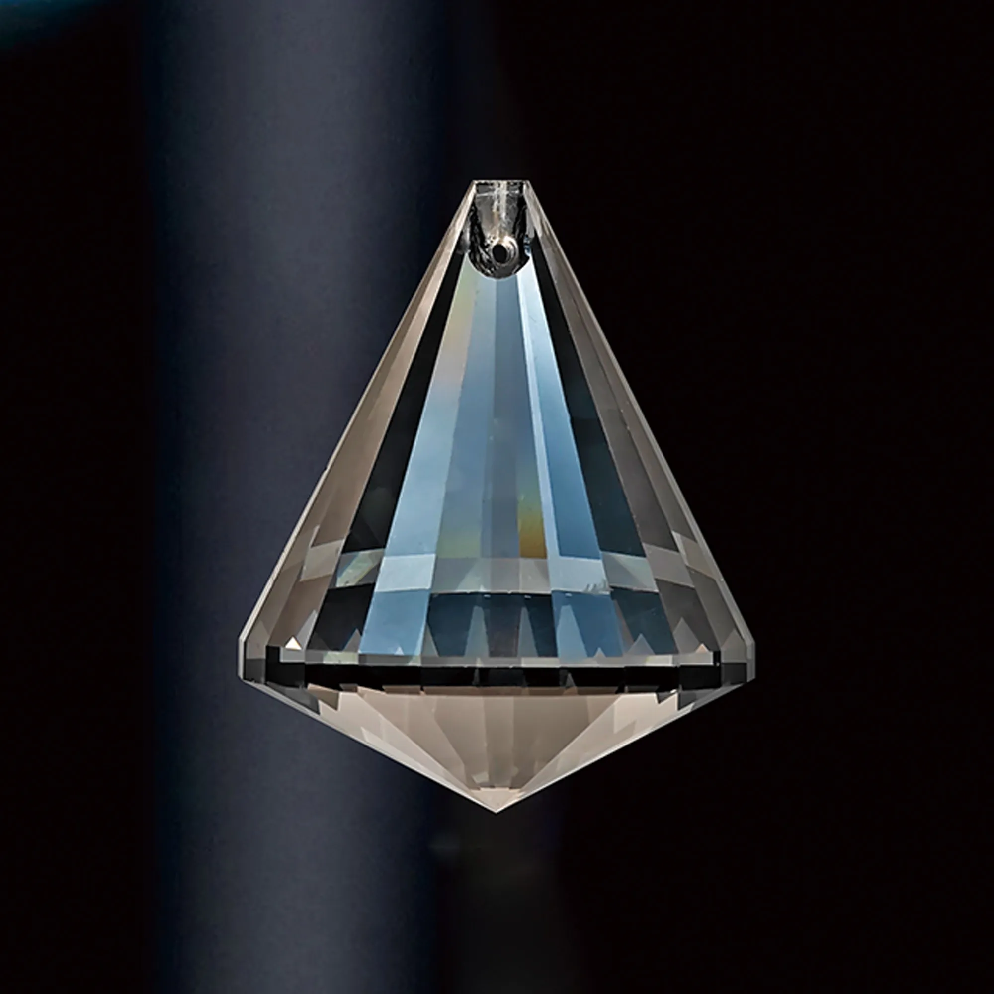 C70102 Crystal Droplet Diyas Crystal Pyramid Without Ring 42mm ...