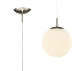 D0126 Miranda Deco Miranda 25cm Glass Pendant 1 Light Copper - Inspired ...
