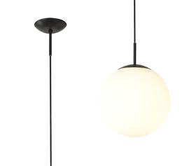 D0126 Miranda Deco Miranda 25cm Glass Pendant 1 Light Copper - Inspired ...