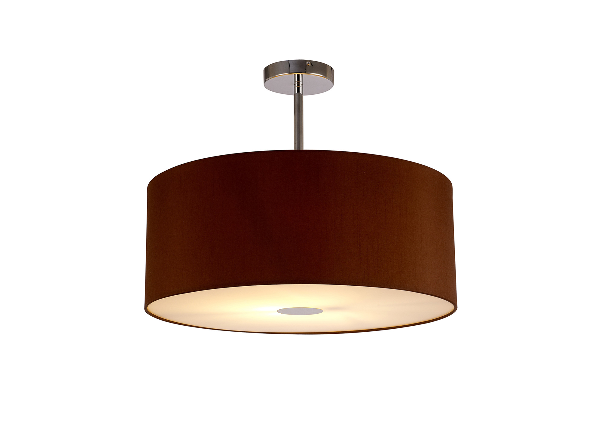 DK0106 Baymont CH RC Deco Baymont 50cm Semi Flush 1 Light Polished ...