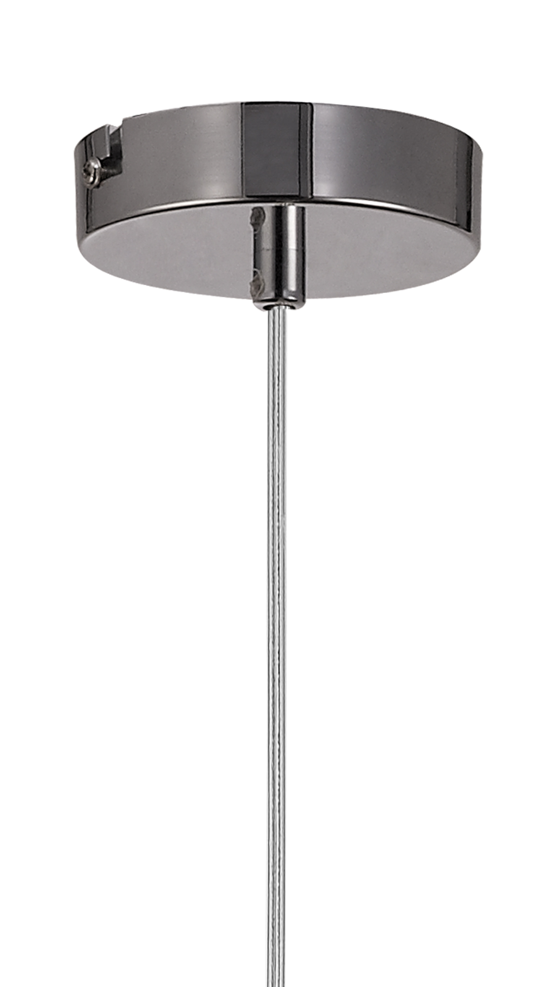 D0113 Mia Deco Mia Glass Pendant 1 Light Polished Chrome - Inspired ...