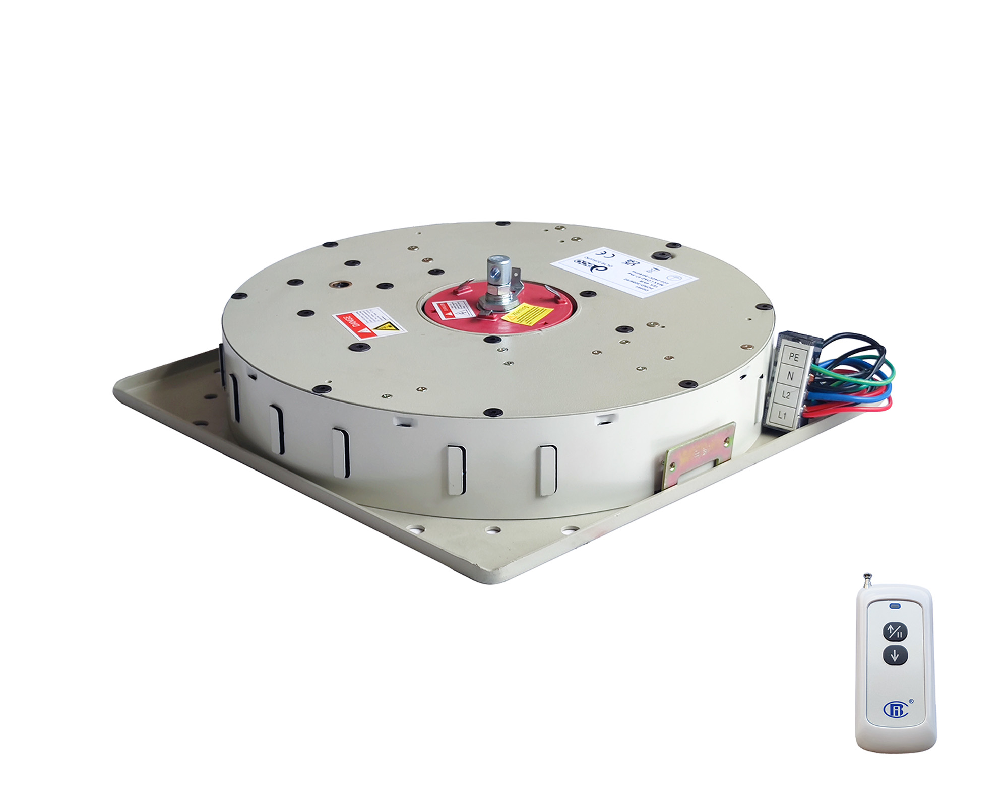 D0991 Newton Deco Newton 330mm, Remote Control Chandelier Winch c/w 4m ...