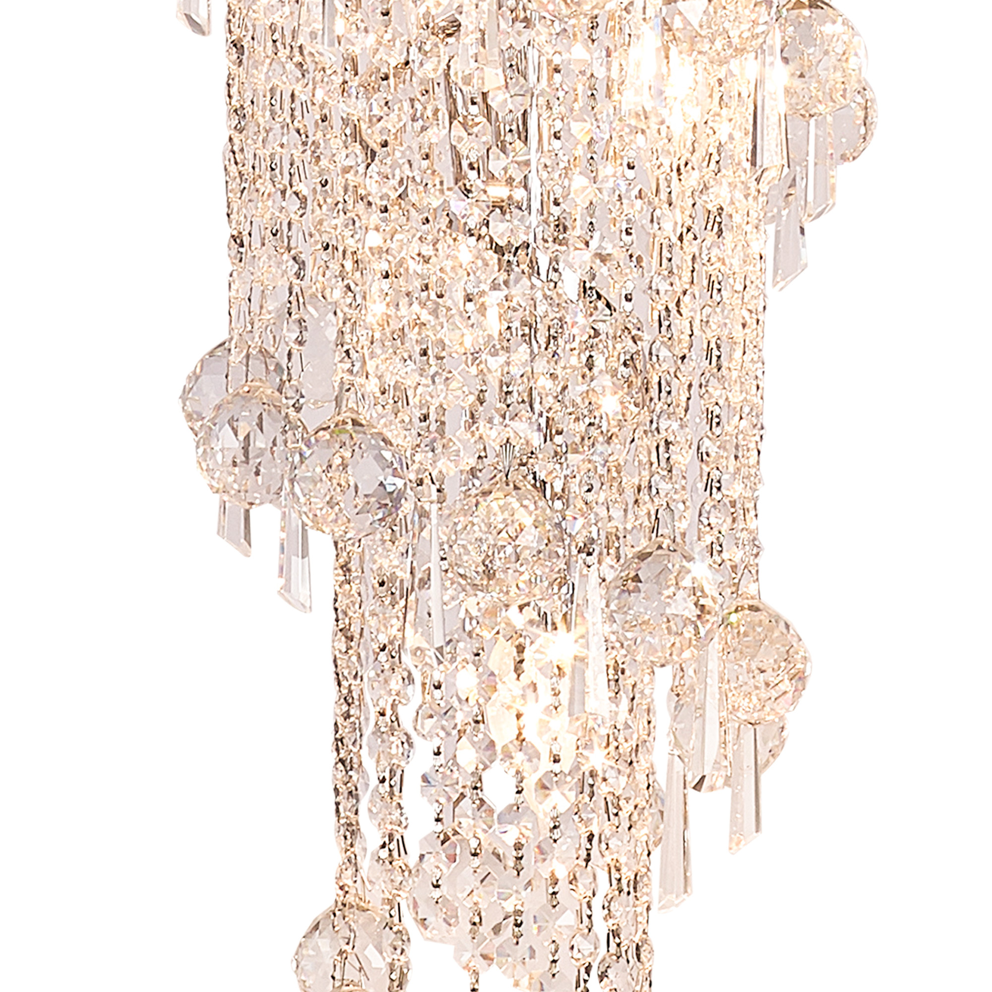 IL31456 Alexandra Polished Chrome Diyas Alexandra Crystal Chandelier 25 ...