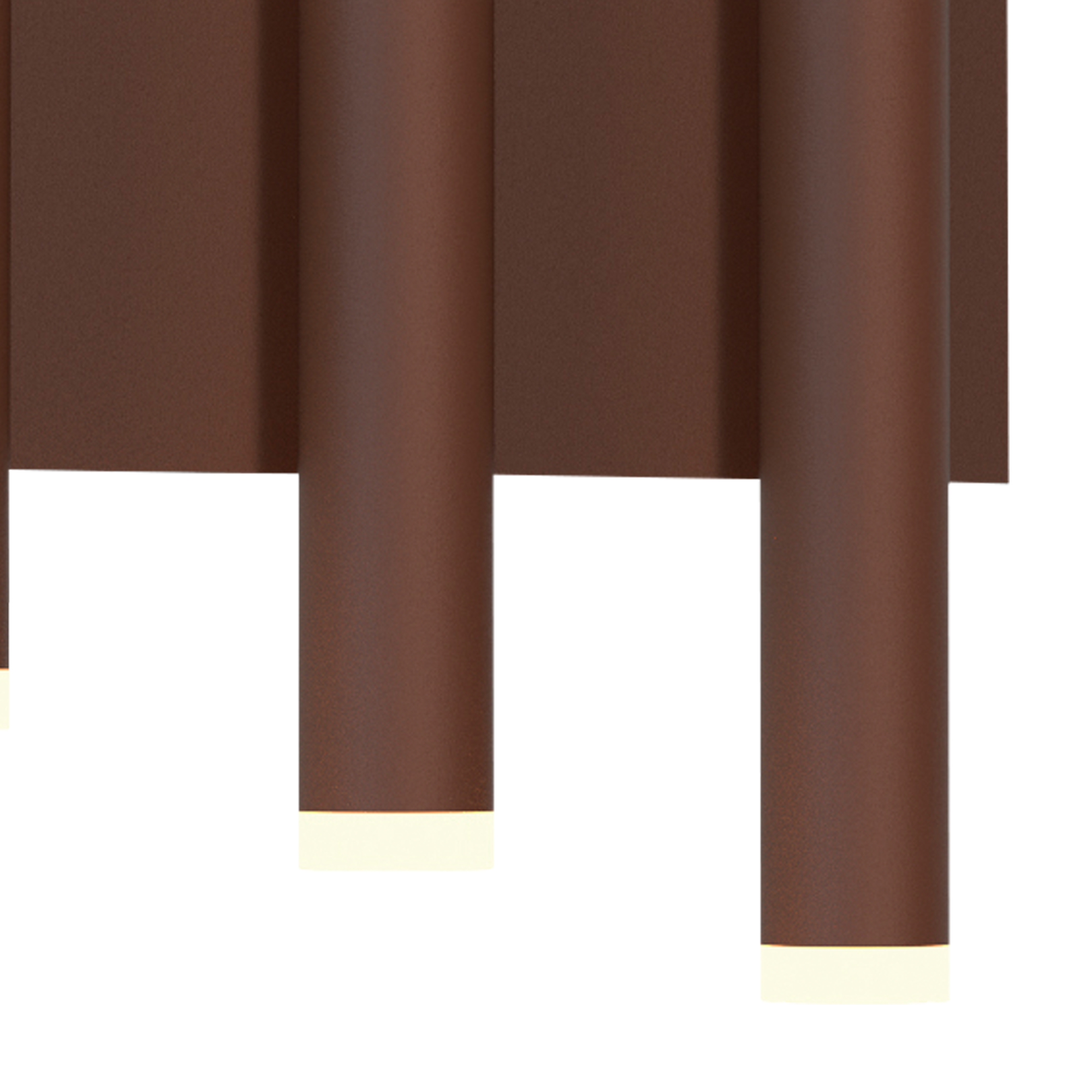 M8192 Cala Mantra Cala 3+3 Light Wall Light 36W LED Rust Brown ...