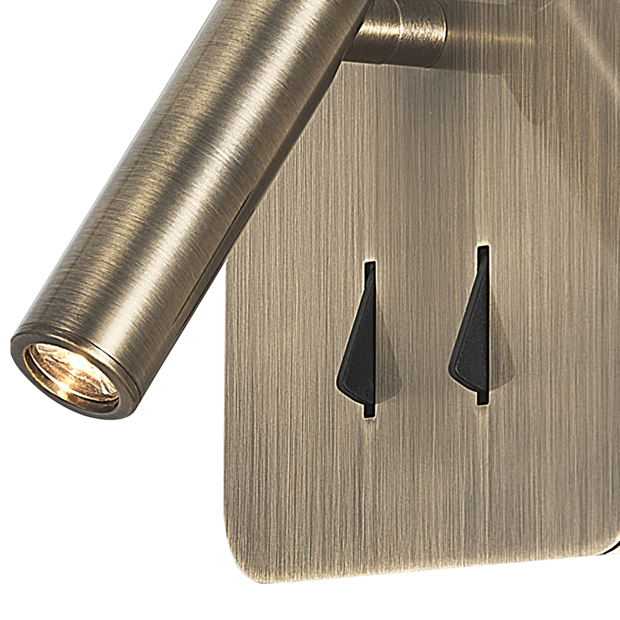 M7825 Cayman Mantra Fusion Cayman Square Wall + Reading Light 6W + 3W ...