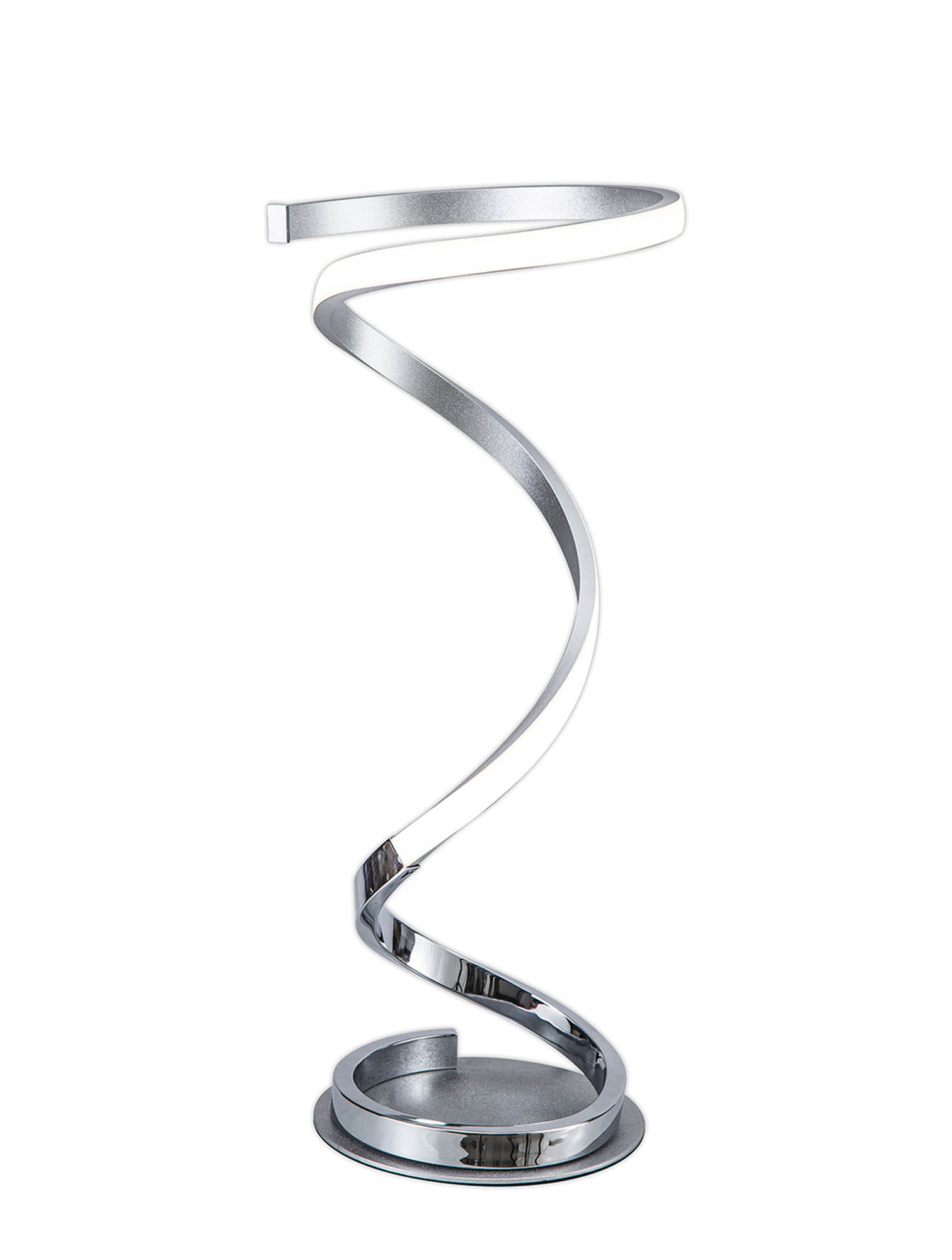 M6103 Helix Mantra Helix 52cm Table Lamp 20W LED Polished Chrome ...