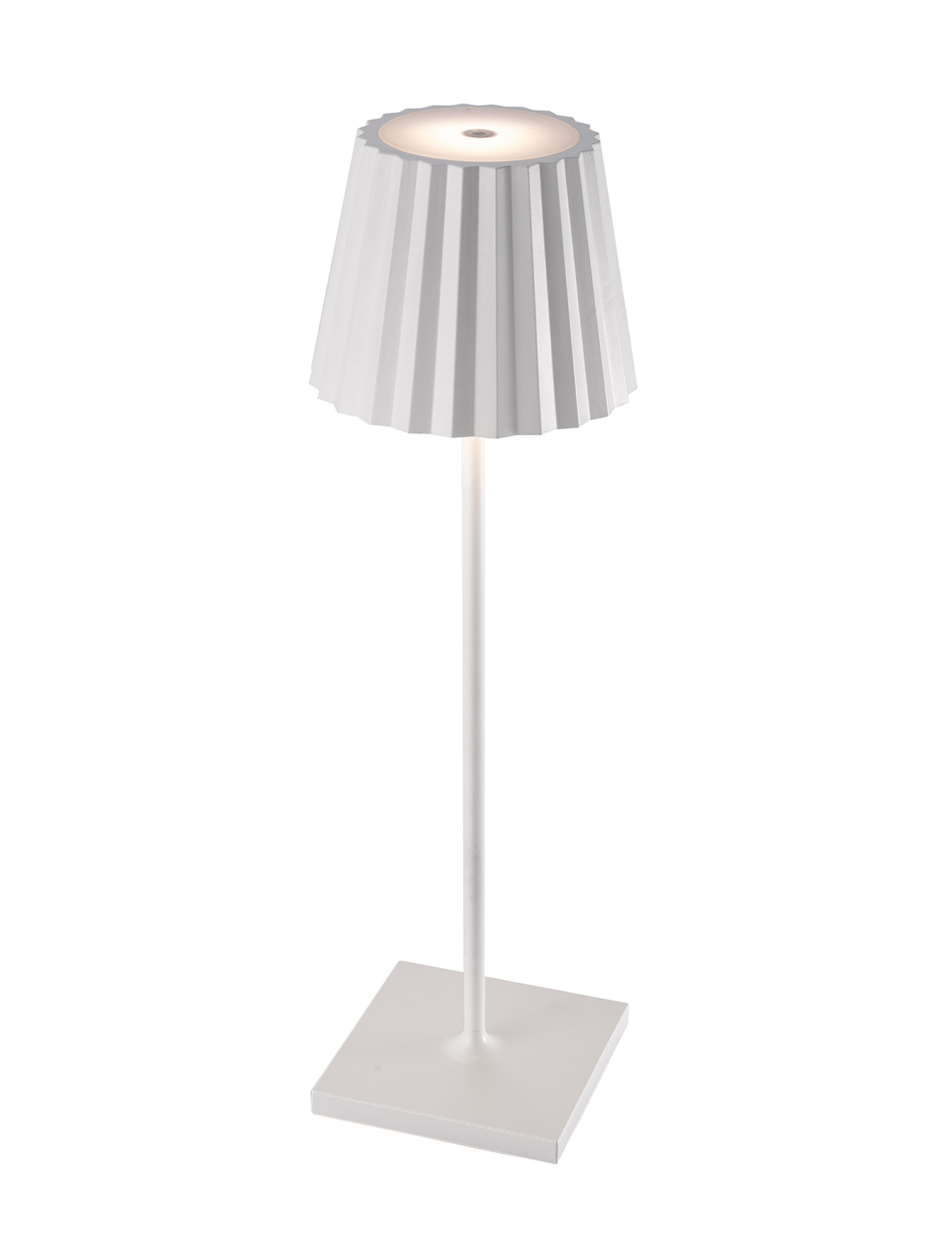 M6481 K2 Mantra Fusion K2 Table Lamp 2.2W LED White - Inspired Lighting ...