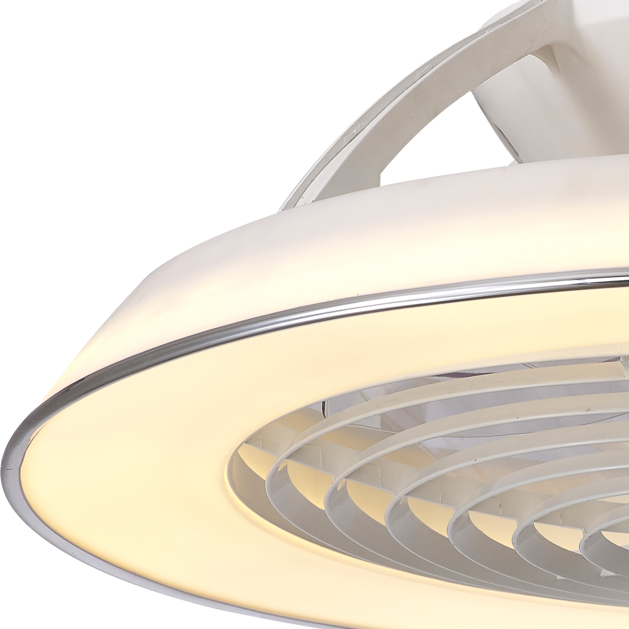 M7842 Samoa Mantra Samoa 70W LED Dimmable Ceiling Light & Fan; Remote ...