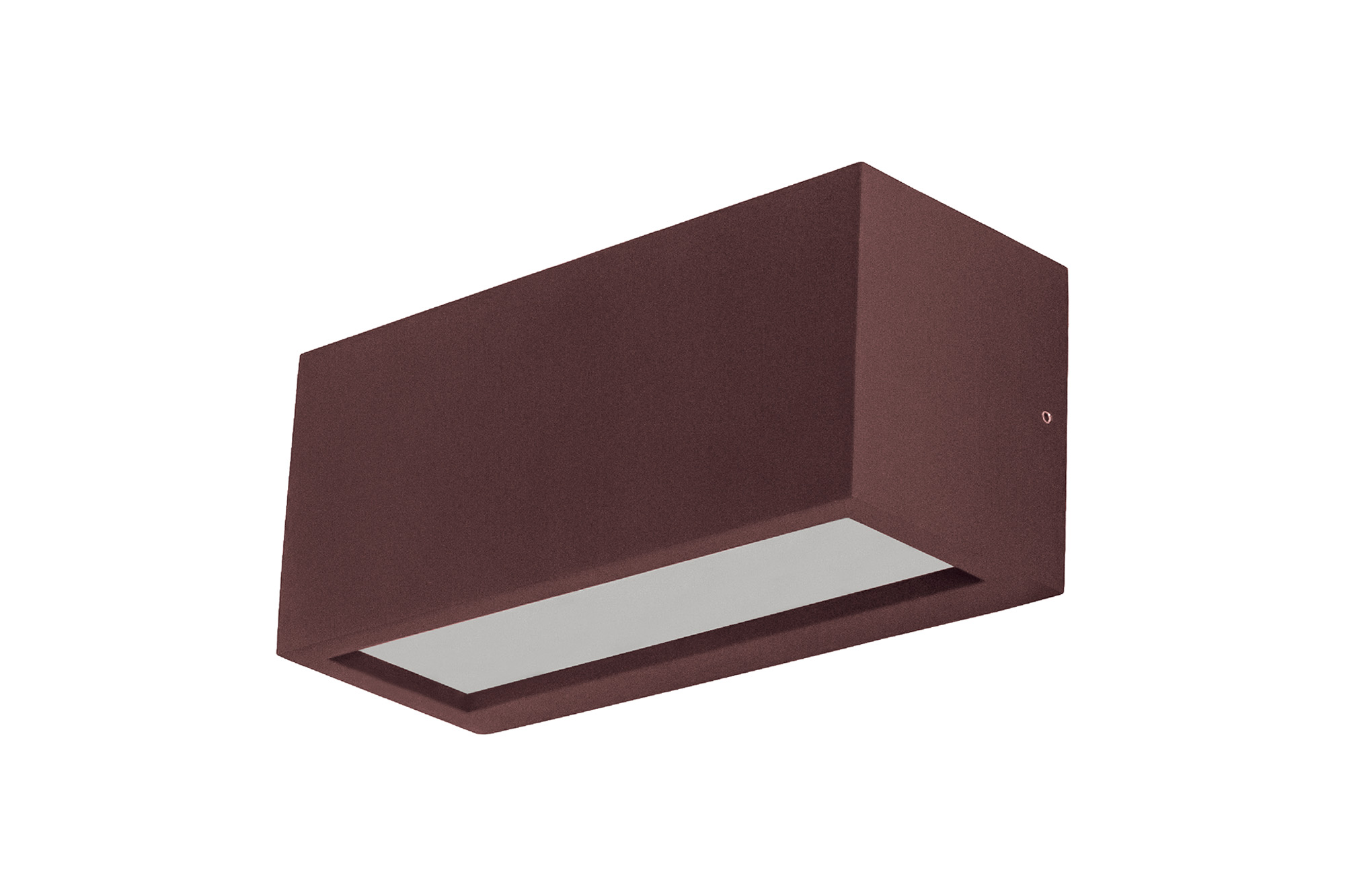 M8354 Utah Mantra Fusion Utah Up/Down Wall Lamp 1 Light IP65 Sand Brown ...