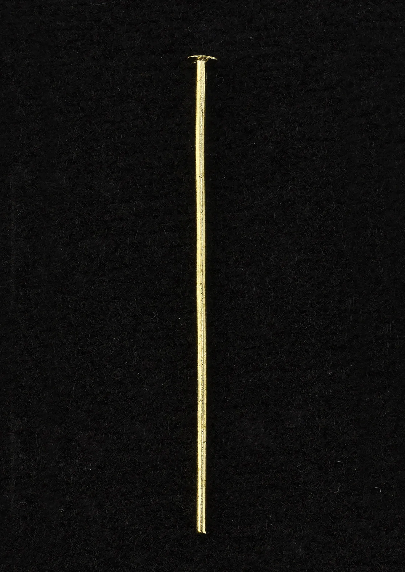 C90015 Crystal Pin Diyas Flat Head Pins 40mm Gold - Inspired Lighting Ltd.