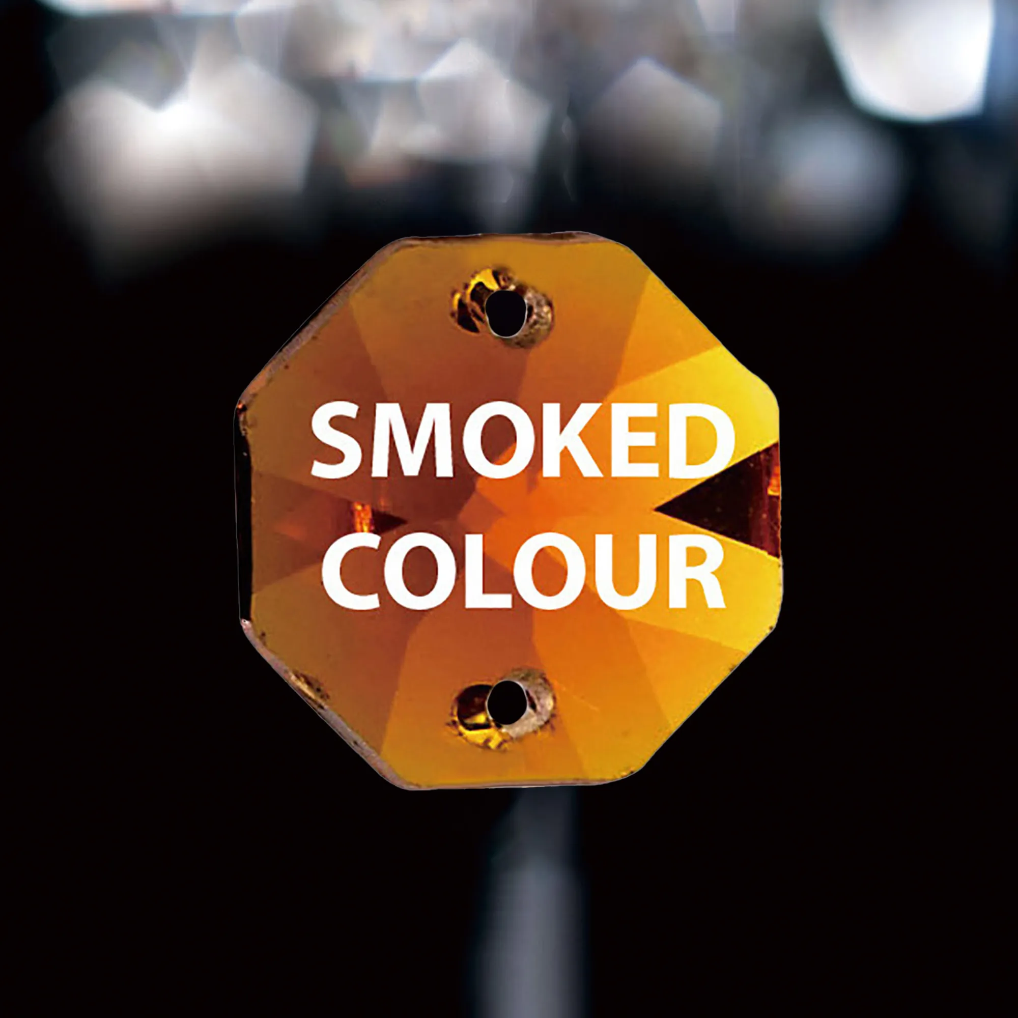 C50004 Crystal Octagon Diyas Crystal Octagon Without Ring 14mm ...