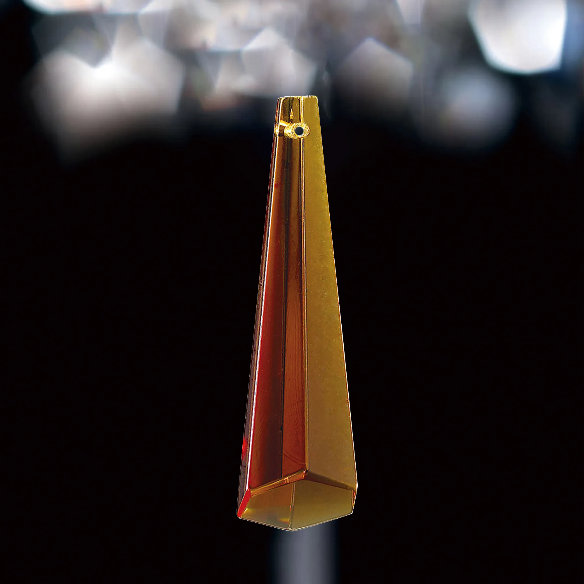 C70033 Crystal Droplet Diyas Crystal Hexagonal Drop Without Ring 62mm ...