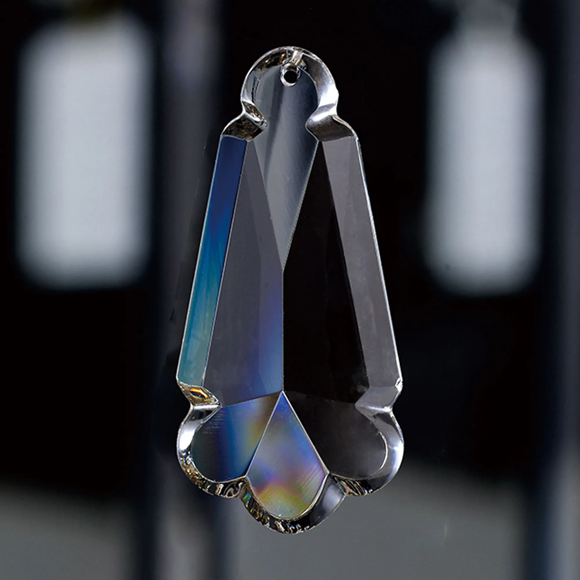 C70080 Crystal Droplet Diyas Crystal French Cut Without Ring 87mm ...