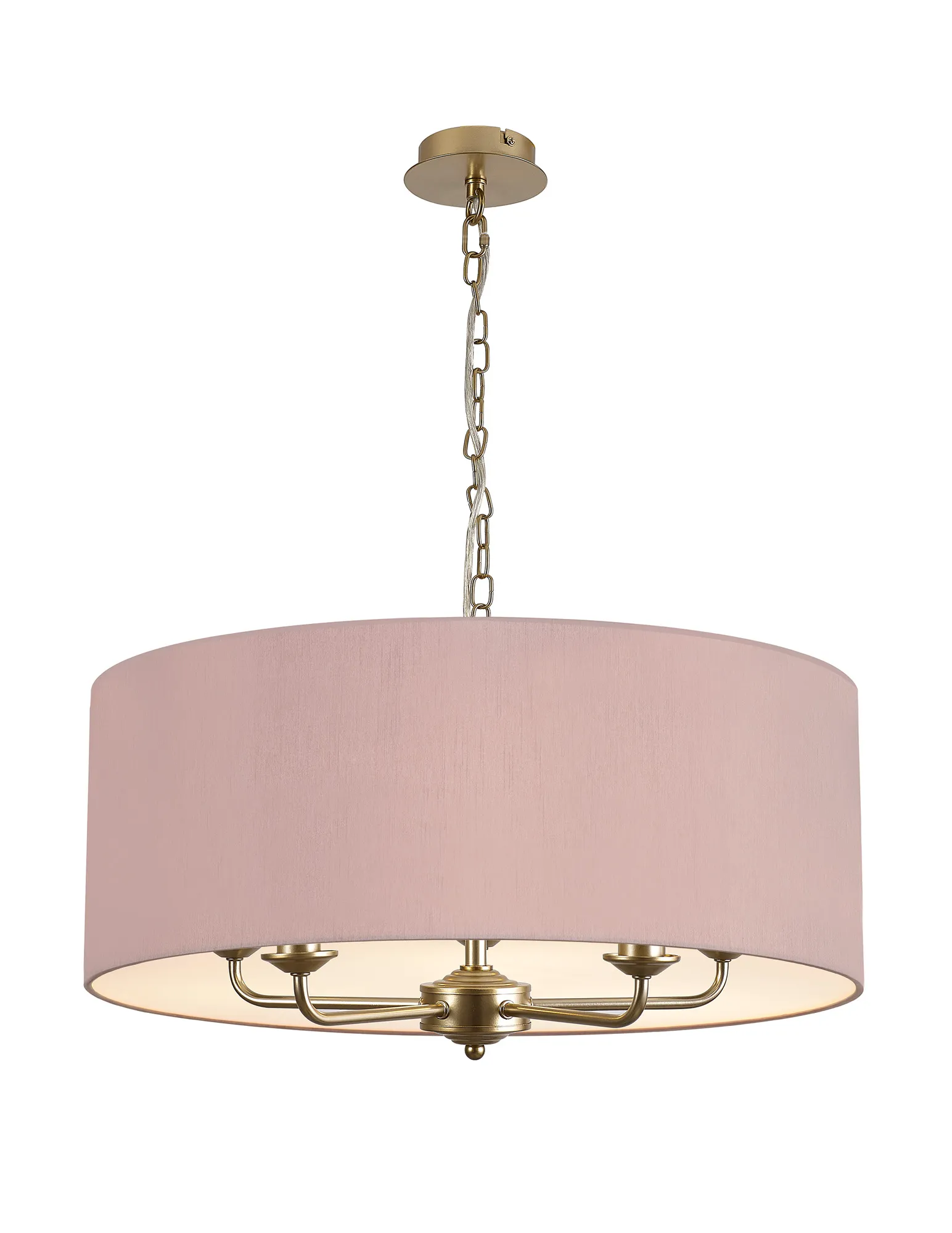 DK0983 Banyan CG RC Deco Banyan 60cm 5 Light Pendant Champagne Gold ...