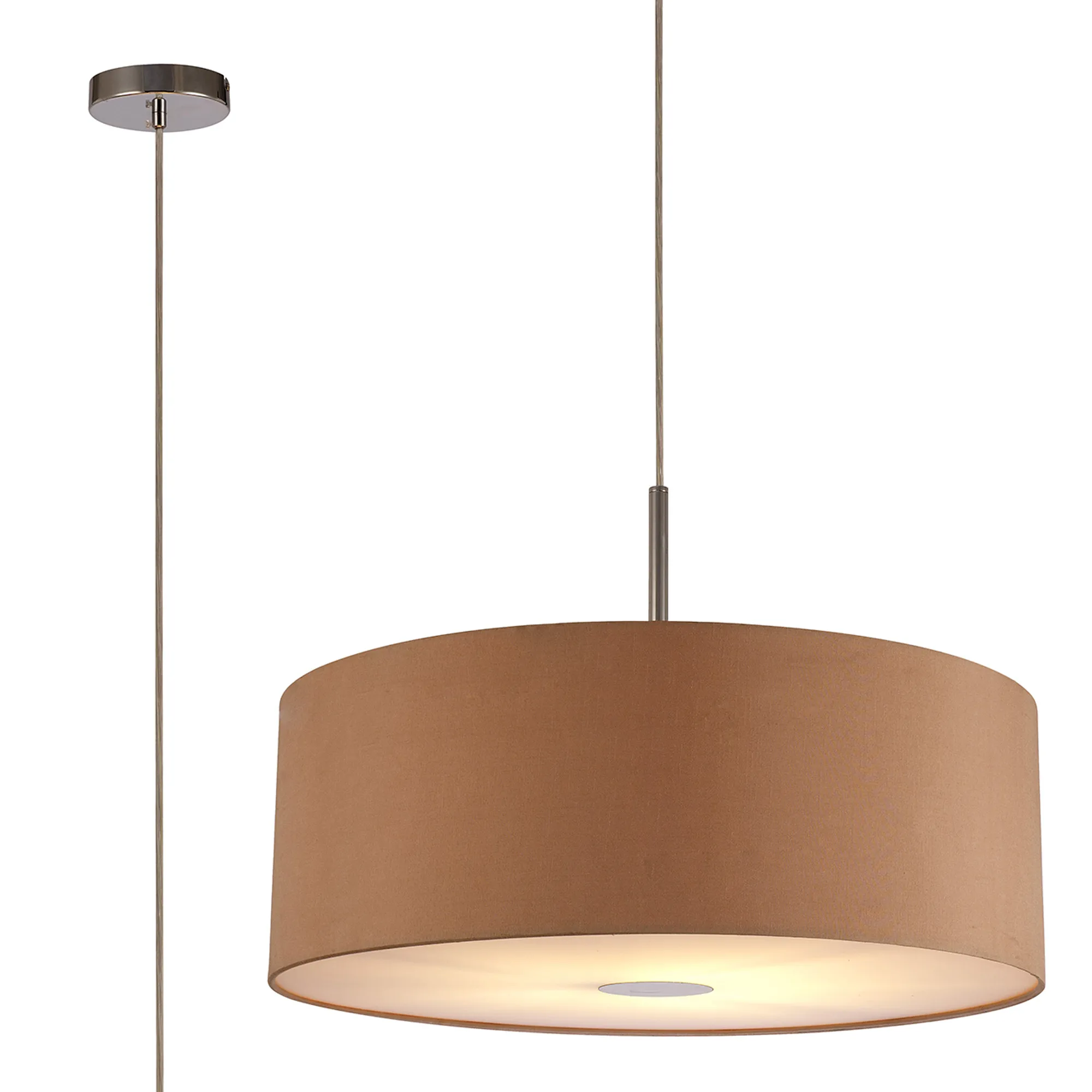 DK0156 Baymont CH AG Deco Baymont 60cm Pendant 1 Light Polished Chrome ...