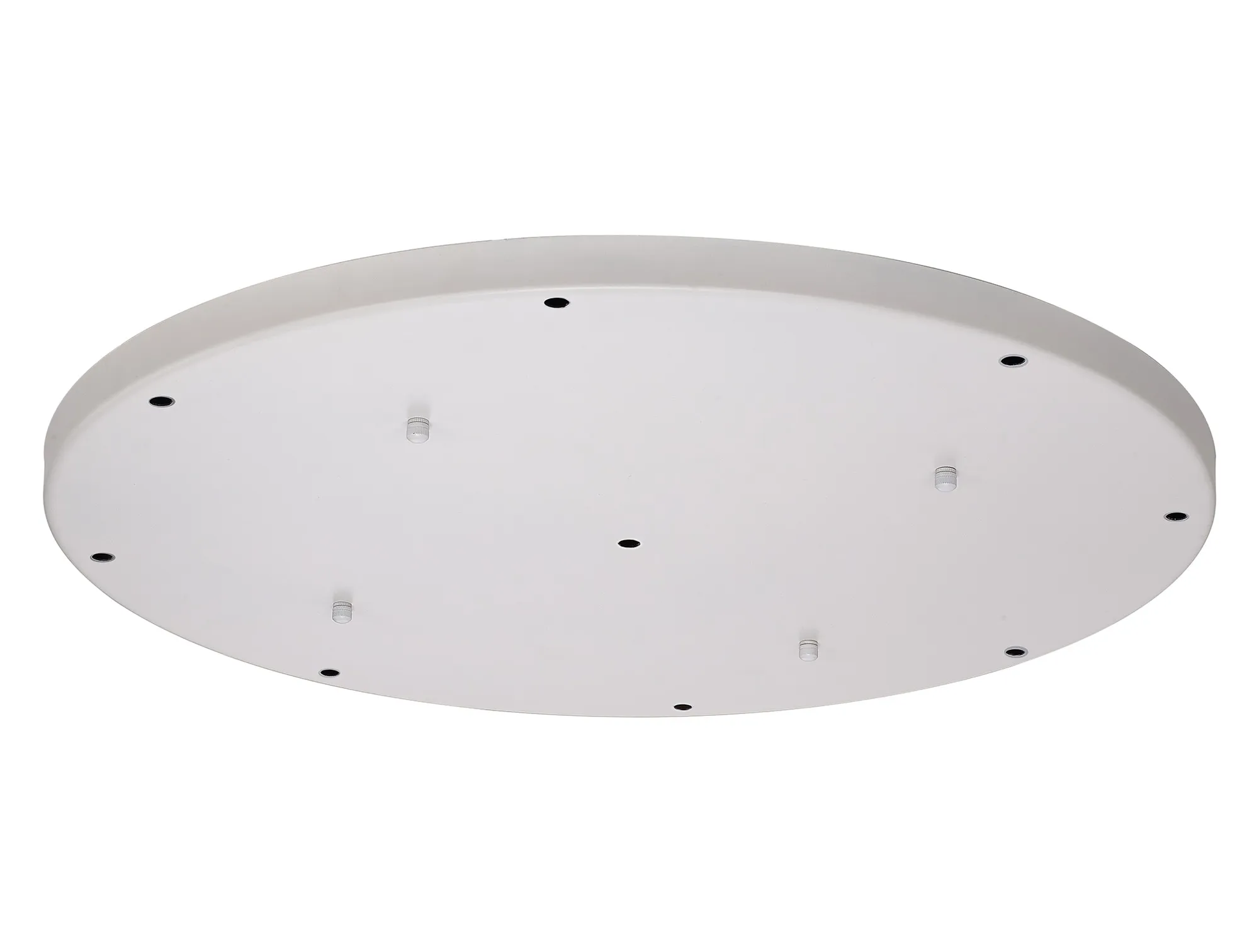 D0831WH Hayes White Deco Hayes 9 Hole 60cm Round Ceiling Plate White ...