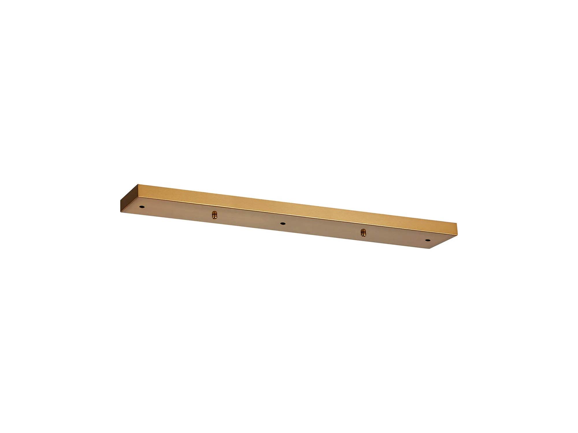 D0832BR Hayes Brass Deco Hayes 3 Hole 700 x 100mm Linear Ceiling Plate ...