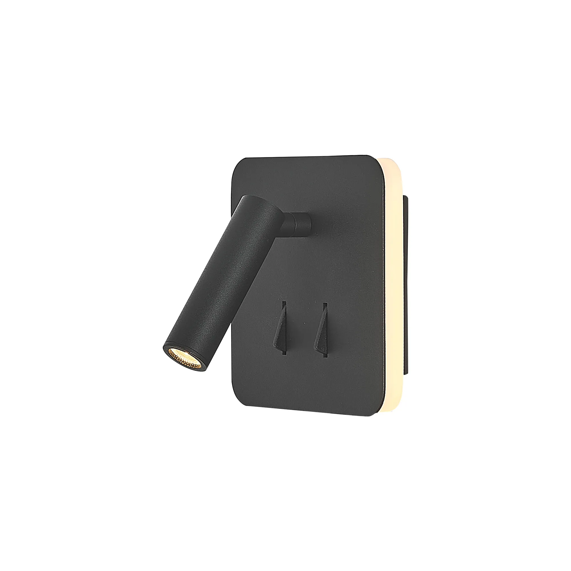 M7826 Cayman Mantra Fusion Cayman Square Wall + Reading Light 6W + 3W ...