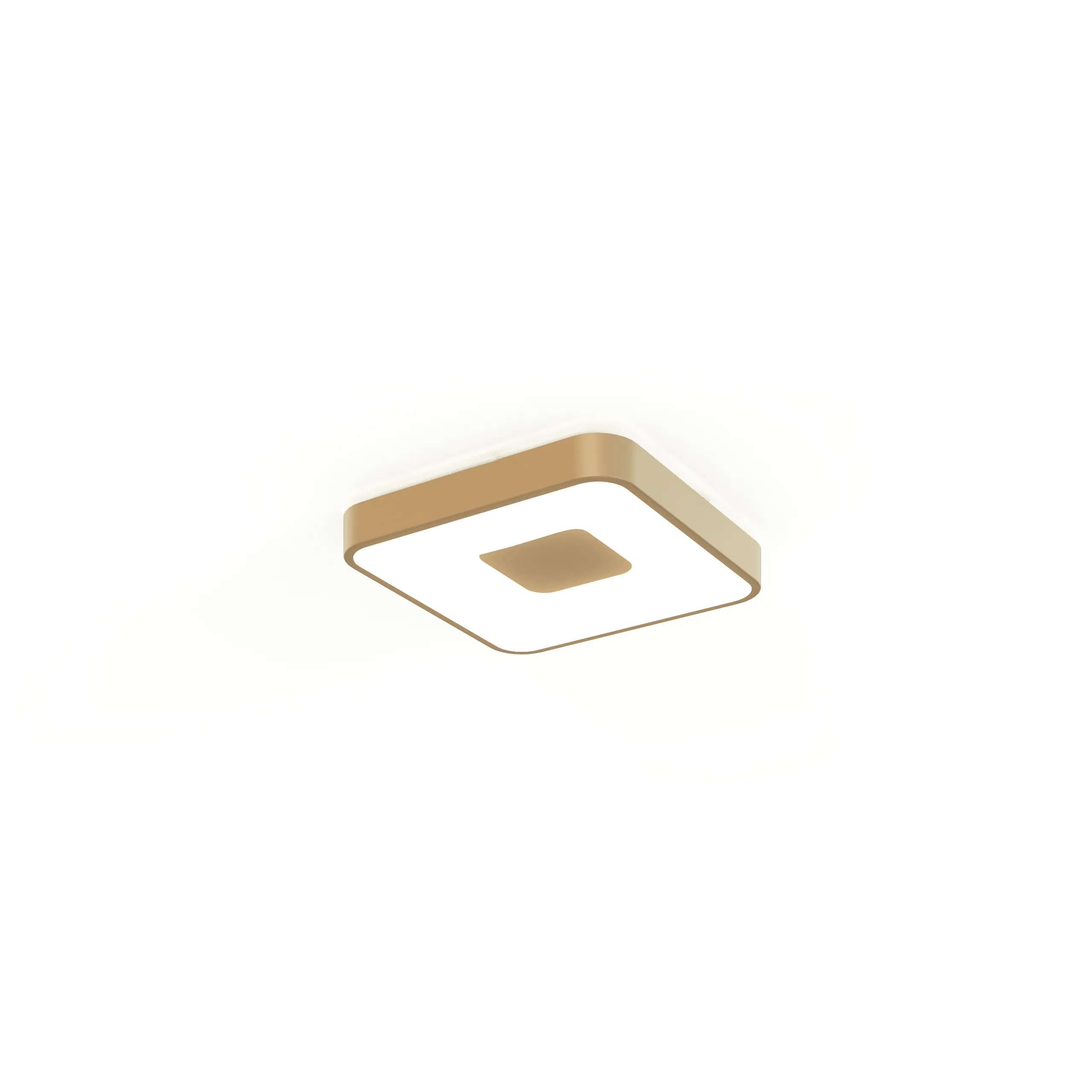 M7927 Coin Square Mantra Coin 56W LED Square Ceiling Gold - Inspired ...