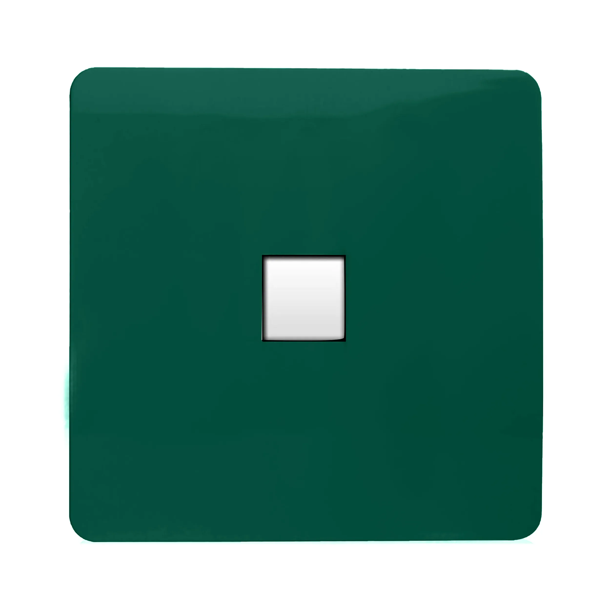 ART-PCDG Dark Green Trendi Single PC Ethernet Cat 5 & 6 Data Outlet ...