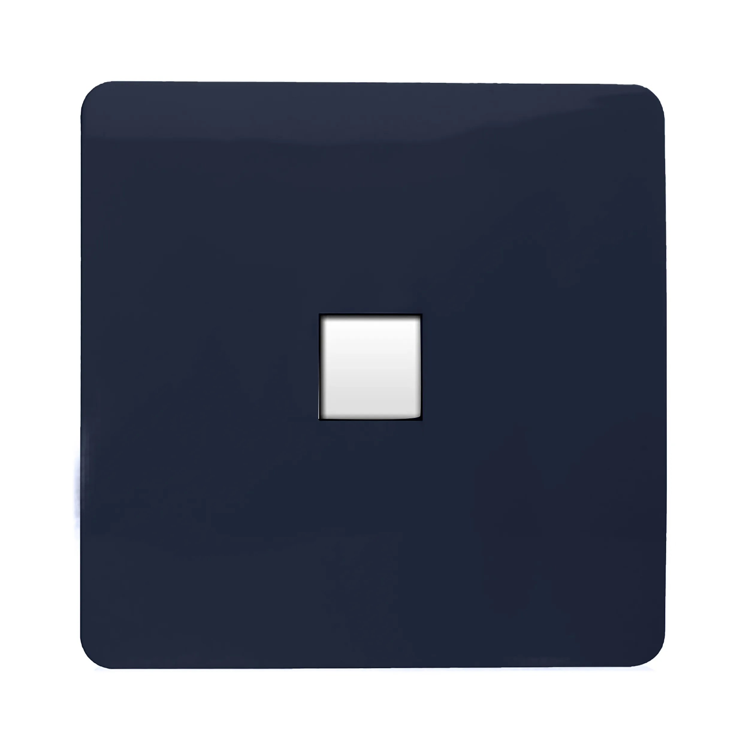 ART-PCNV Navy Trendi Single PC Ethernet Cat 5 & 6 Data Outlet Navy Blue ...