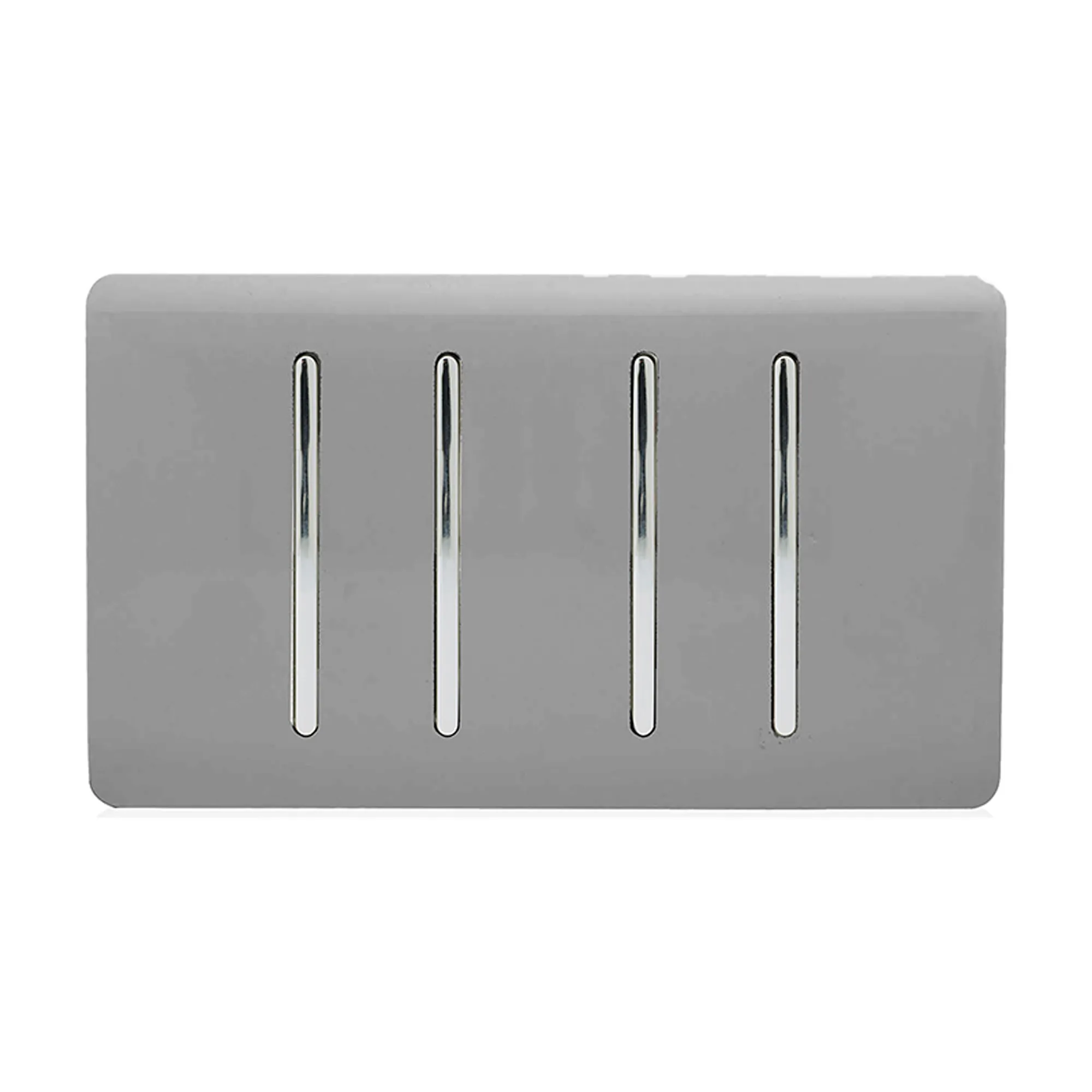 ART-SS2299LG Light Grey Trendi 4 Gang (2x2 Way 2x3 Way Intermediate ...
