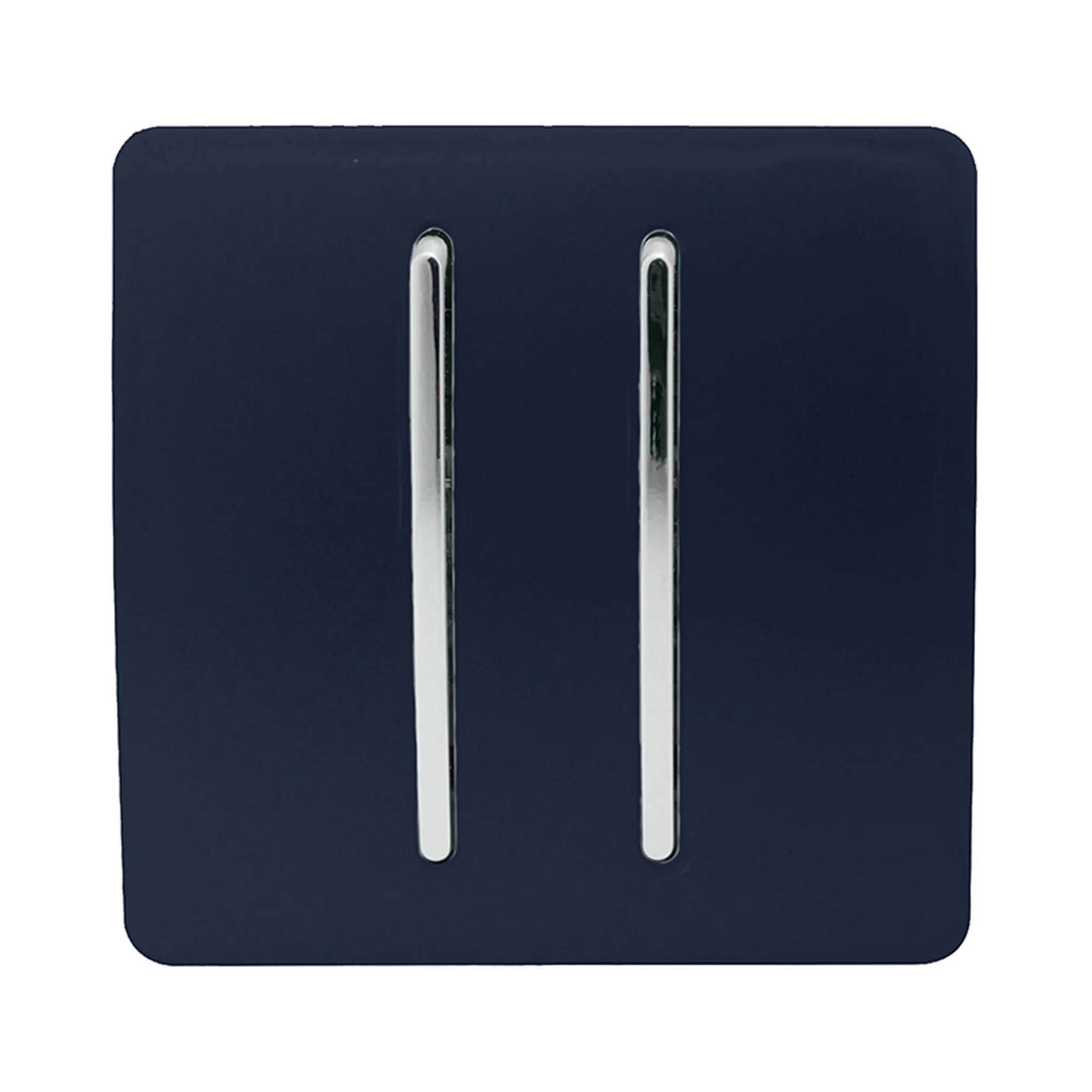 ART-SS4NV Navy Blue Trendi 2 Gang 2 Way Rocker Light Switch 10AX Navy ...
